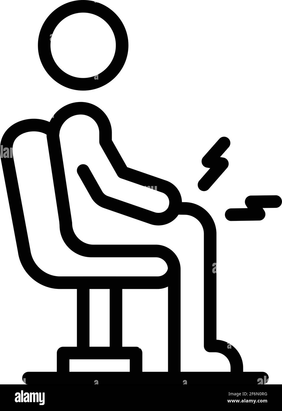 Knee arthritis icon. Outline Knee arthritis vector icon for web design ...