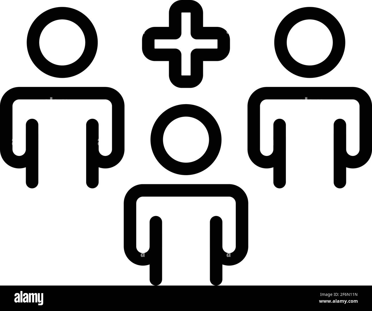 New team member . Outline New team member vector icon for web design ...