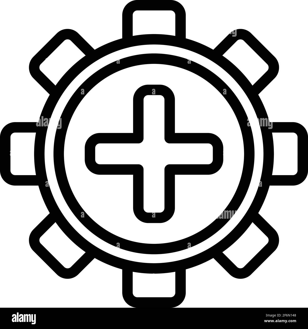 Management crew icon. Outline Management crew vector icon for web ...