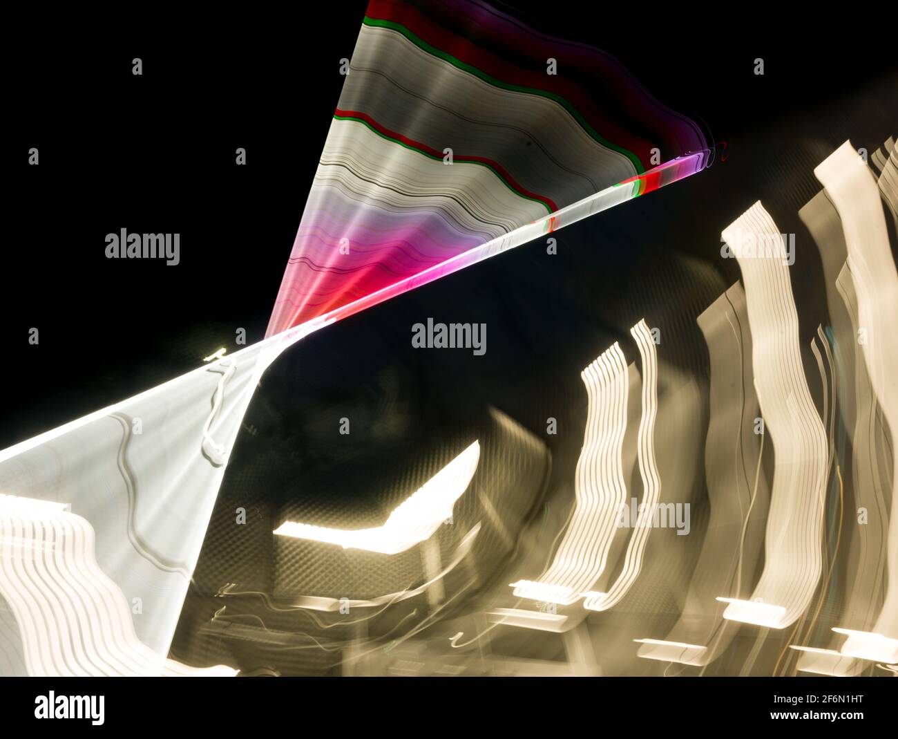 Abstract light pattern and shapes Stock Photo - Alamy