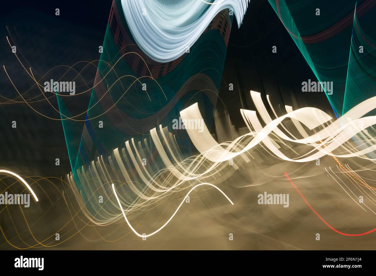 Abstract light pattern and shapes Stock Photo - Alamy