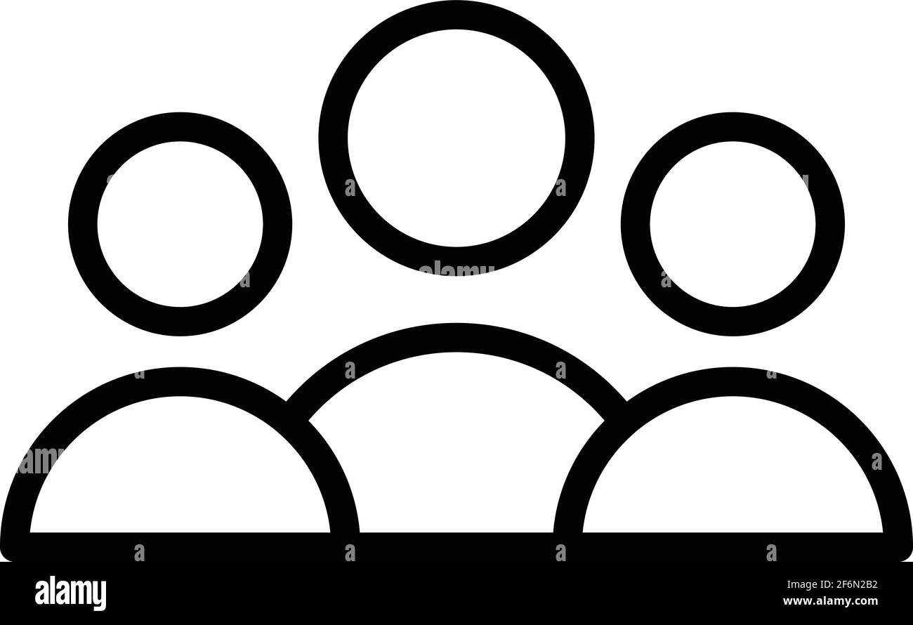 Professional crew icon. Outline Professional crew vector icon for web ...