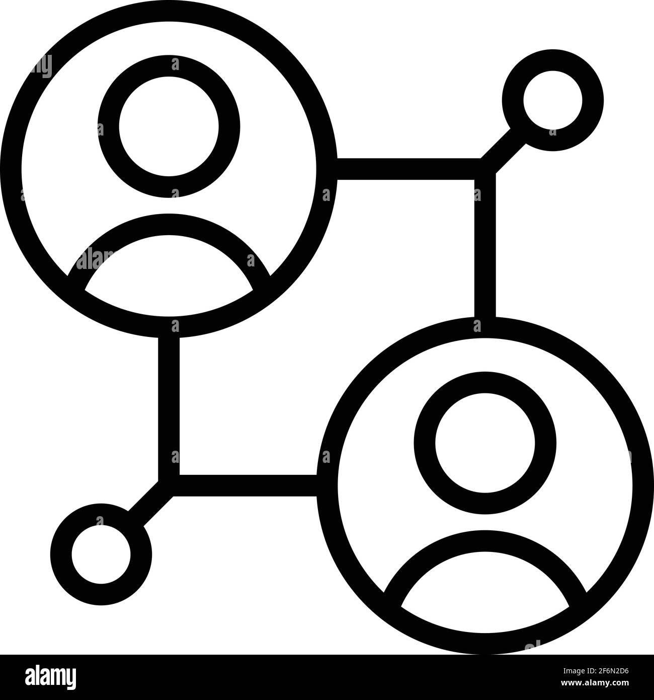 Leading crew icon. Outline Leading crew vector icon for web design ...