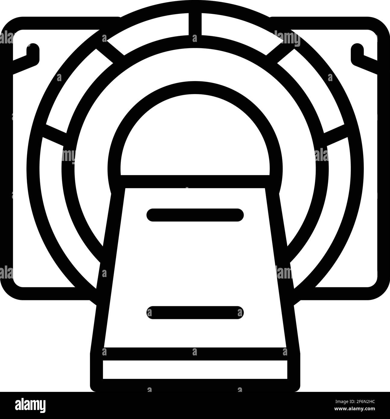 Mrt equipment icon. Outline Mrt equipment vector icon for web design ...