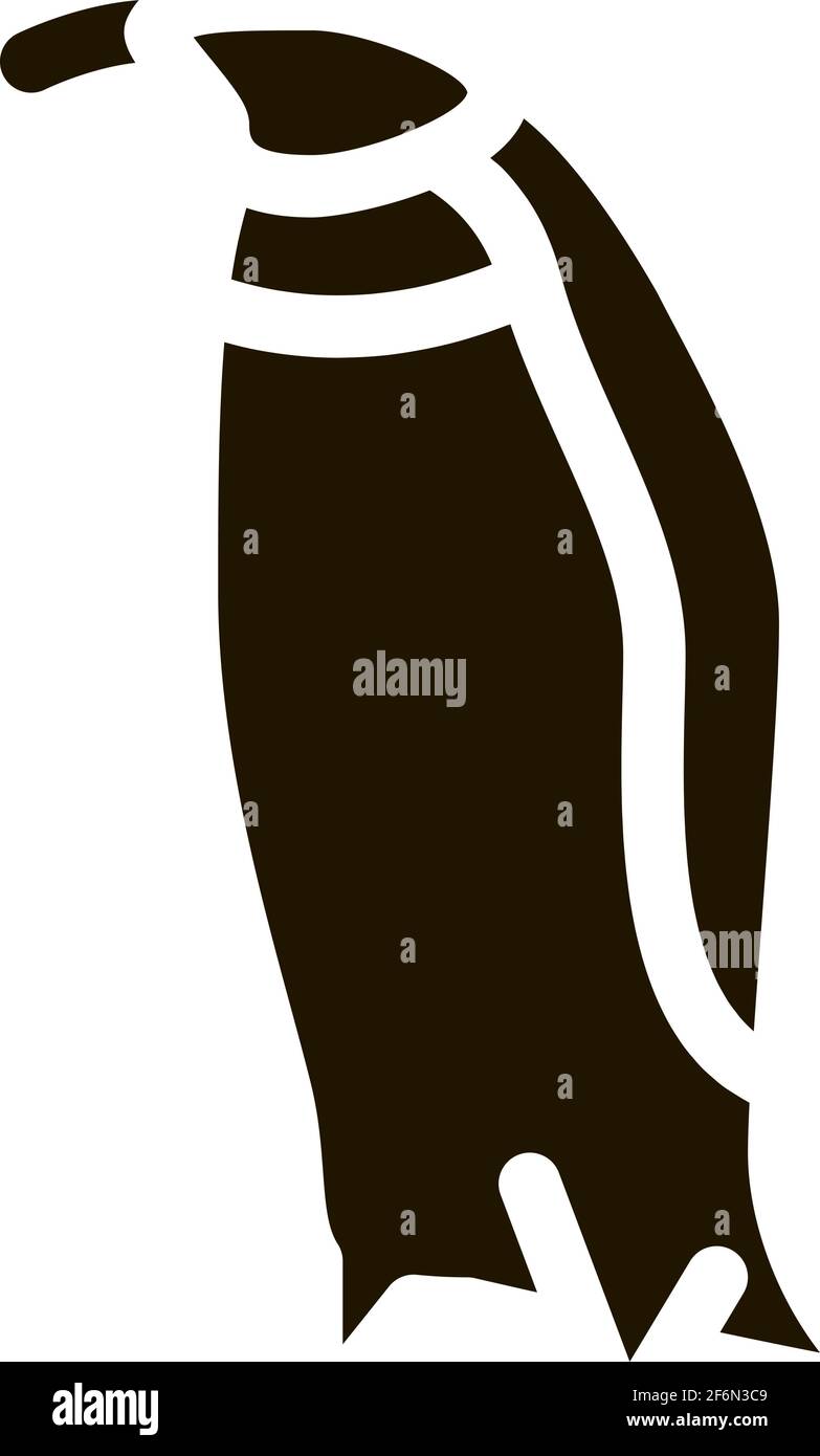 penguin bird icon vector symbol illustration Stock Vector Image & Art ...