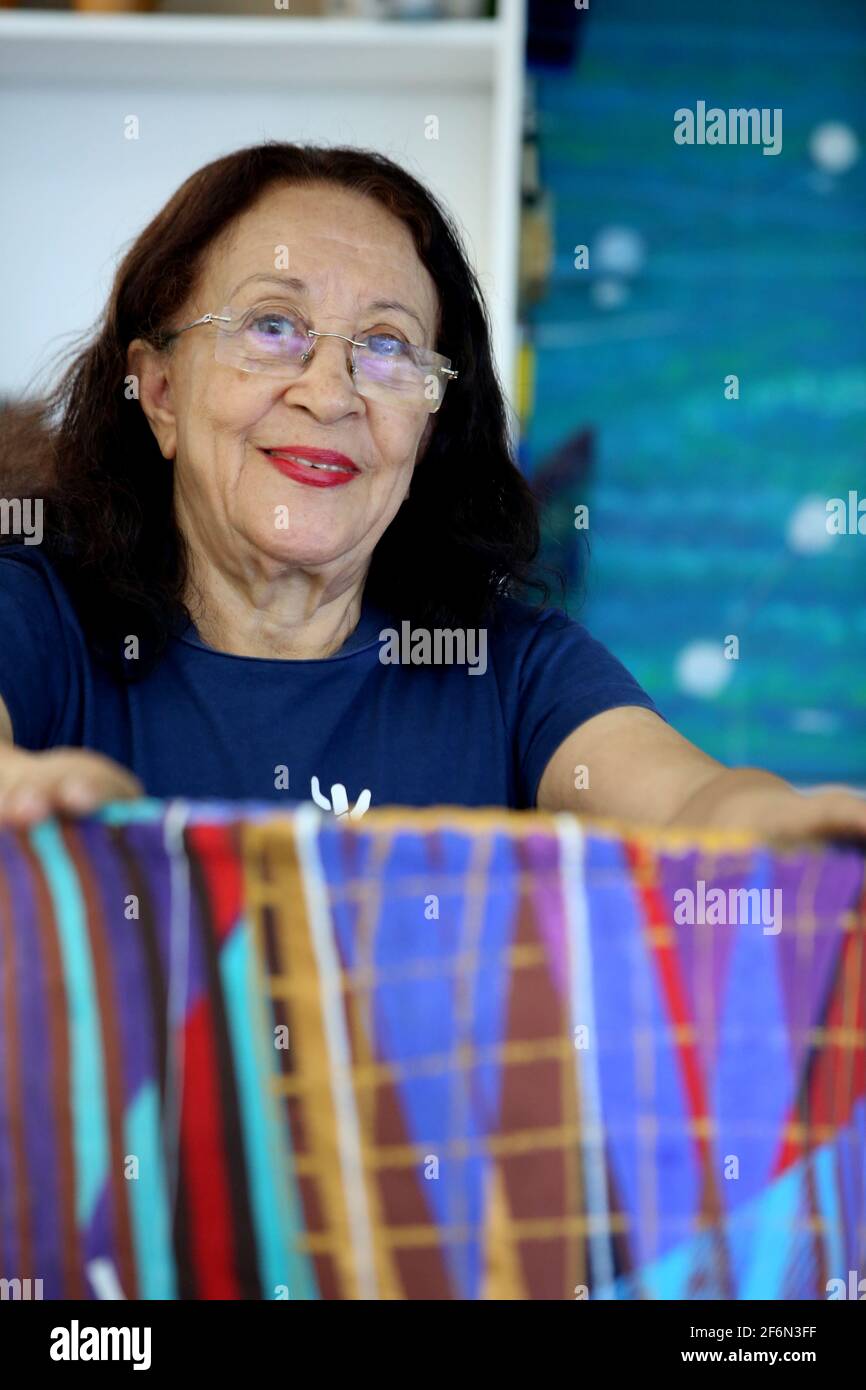 salvador, bahia / brazil - november 9, 2017: Maria Adair, plastic ...