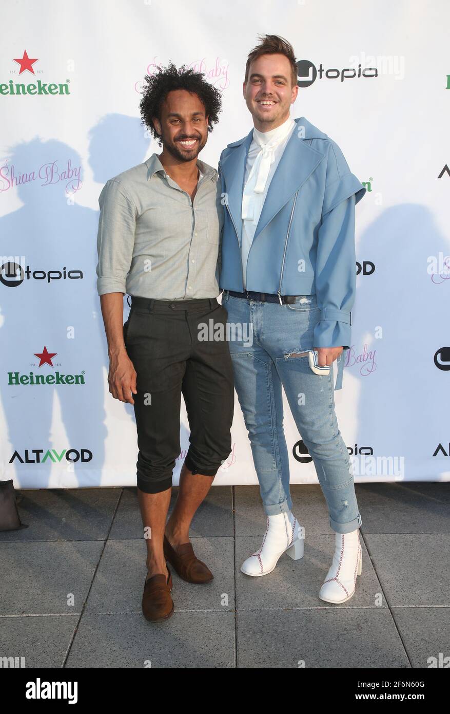 Los Angeles, CA. 1st Apr, 2021. Keith Giddings, Kieran Altmann, at the ...
