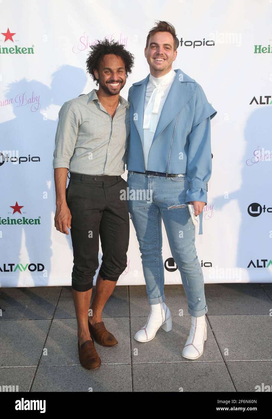 Los Angeles, CA. 1st Apr, 2021. Keith Giddings, Kieran Altmann, at the ...