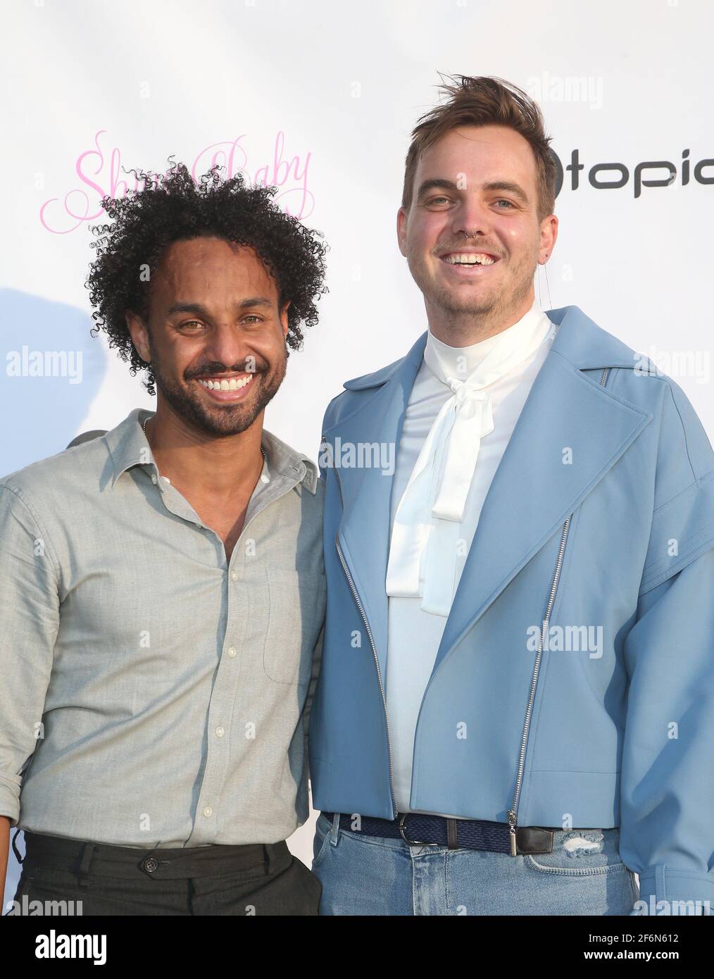 Los Angeles, CA. 1st Apr, 2021. Keith Giddings, Kieran Altmann, at the ...