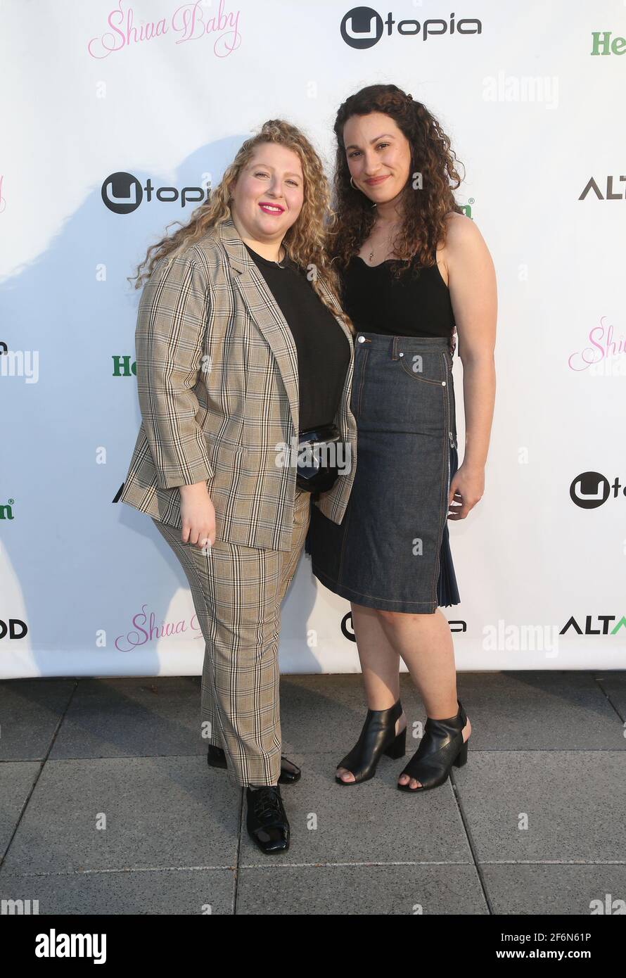 Los Angeles, CA. 1st Apr, 2021. Misha Lambert, Lizzie Shapiro, at the ...