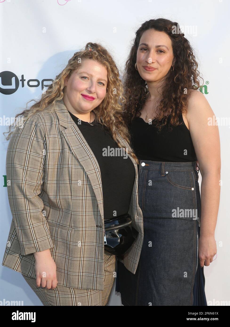 Los Angeles, CA. 1st Apr, 2021. Misha Lambert, Lizzie Shapiro, at the ...