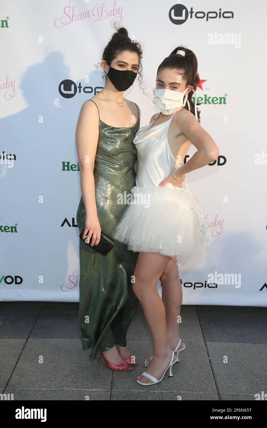 Los Angeles, CA. 1st Apr, 2021. Emma Seligman, Rachel Sennott, at the ...