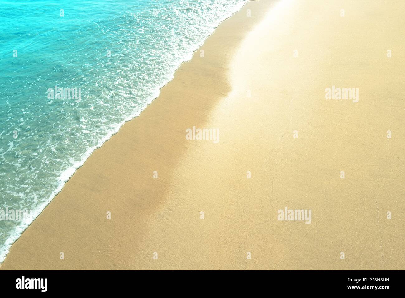 Ocean beach background. Sea waves. Relax concept Stock Photo - Alamy