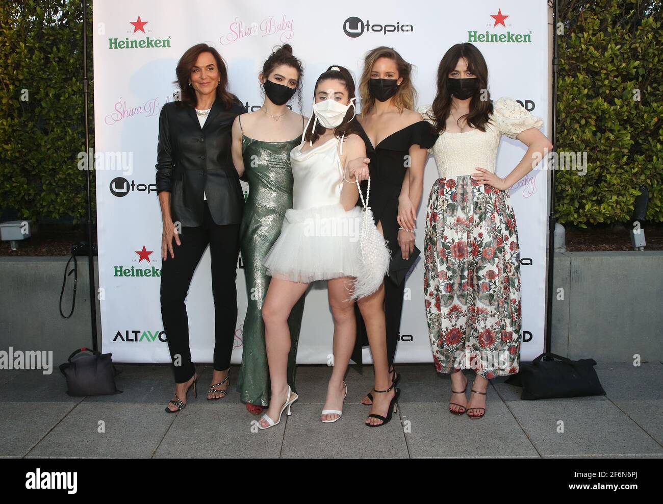 Los Angeles, CA. 1st Apr, 2021. Polly Draper, Fred Melamed, Emma ...