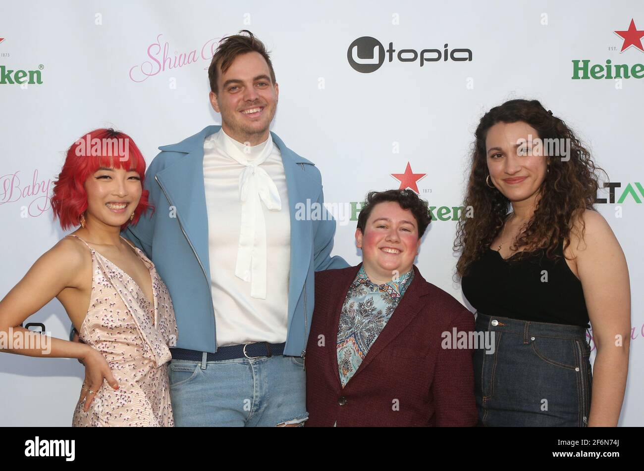 Los Angeles, CA -April 1 - Michelle Li, Kieran Altmann, Katie Schiller ...