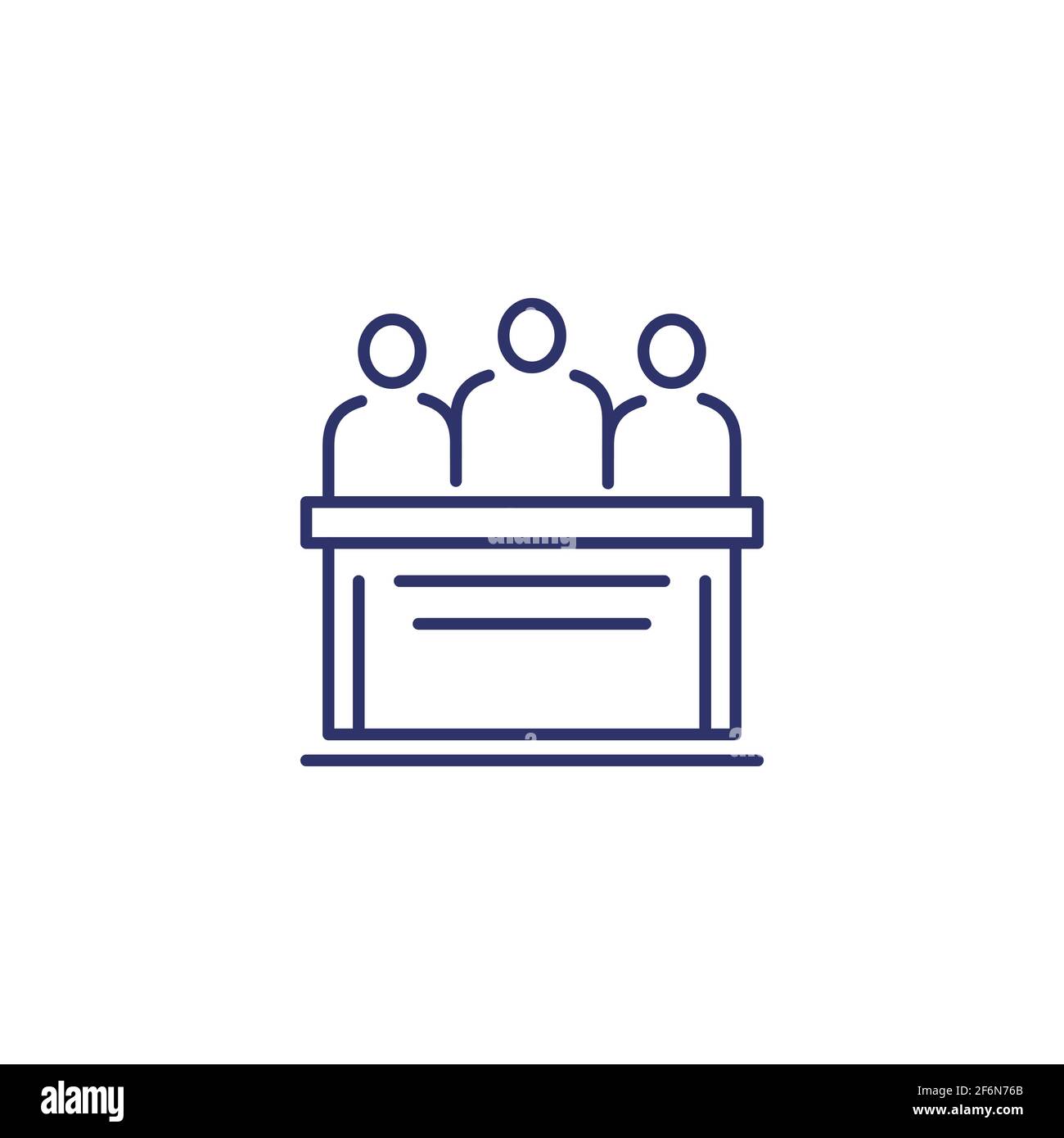 Legal panel discussion Stock Vector Images - Alamy