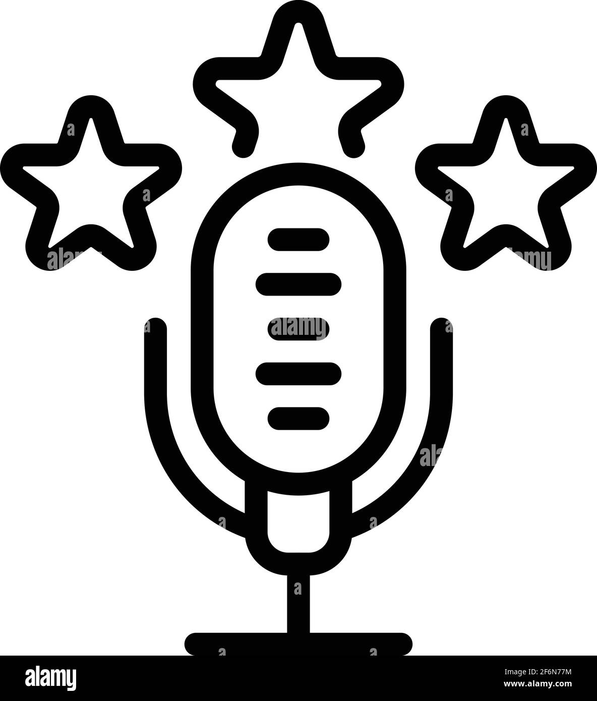 Reputation value icon. Outline reputation value vector icon for web ...