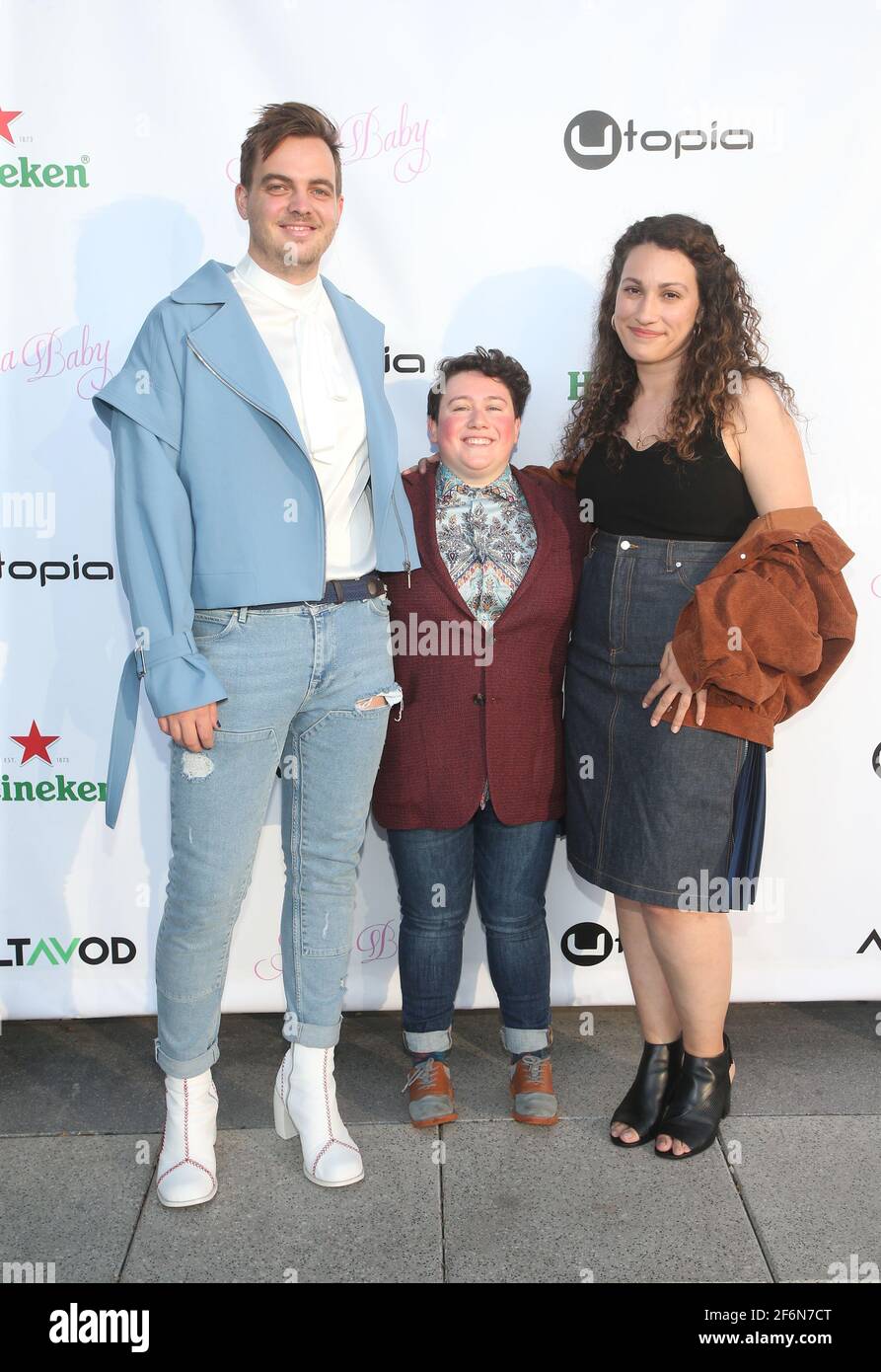 Los Angeles, CA. 1st Apr, 2021. Kieran Altmann, Katie Schiller, Lizzie ...