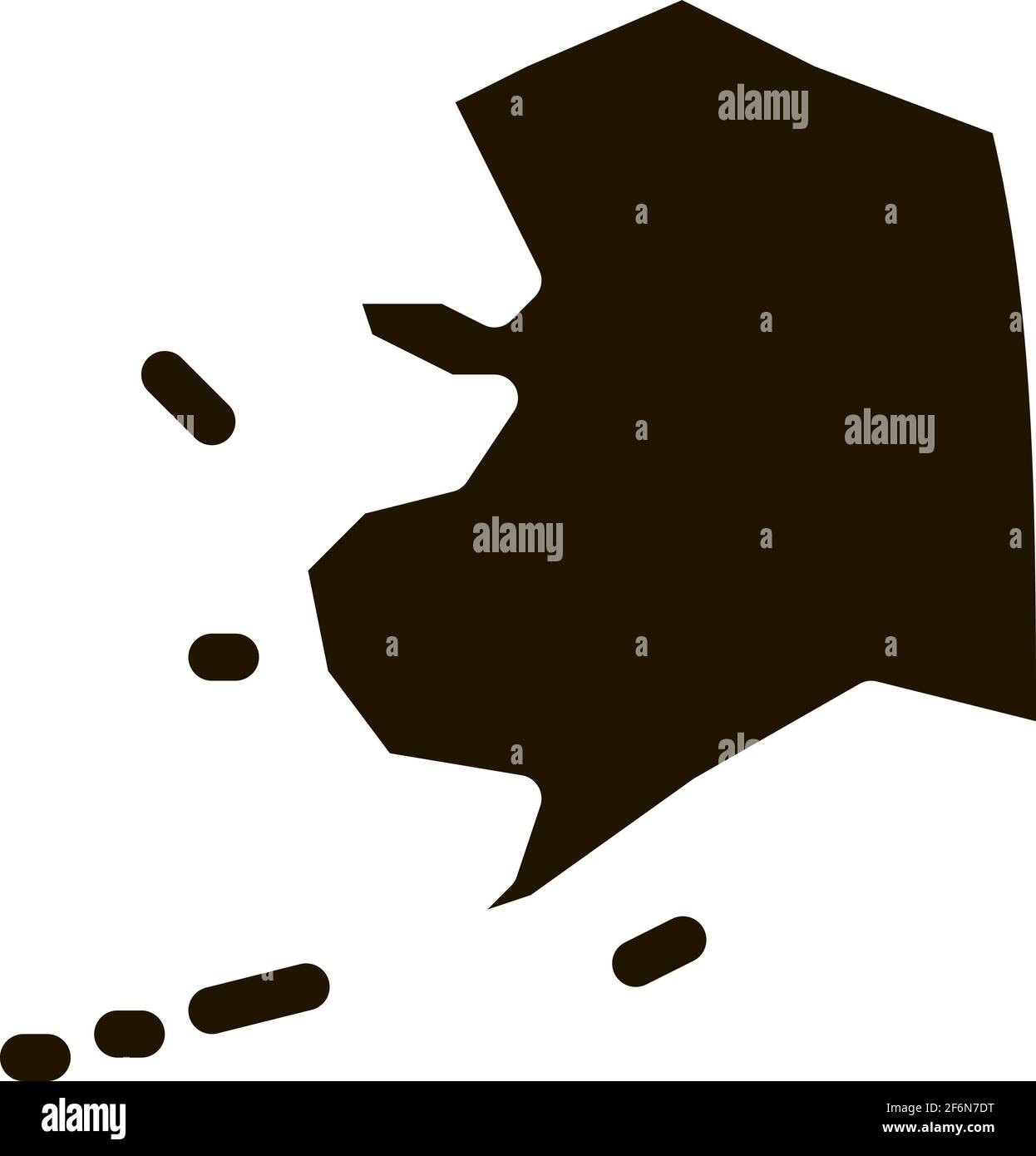 arctic continent icon vector symbol illustration Stock Vector Image ...