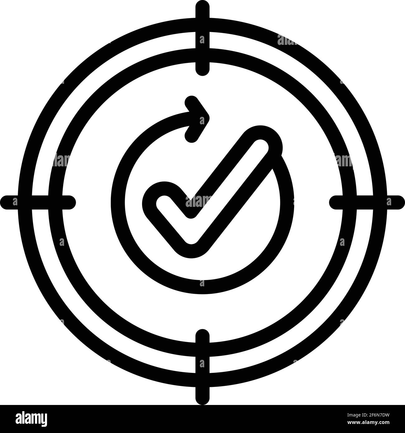 Productivity icon. Outline productivity vector icon for web design ...