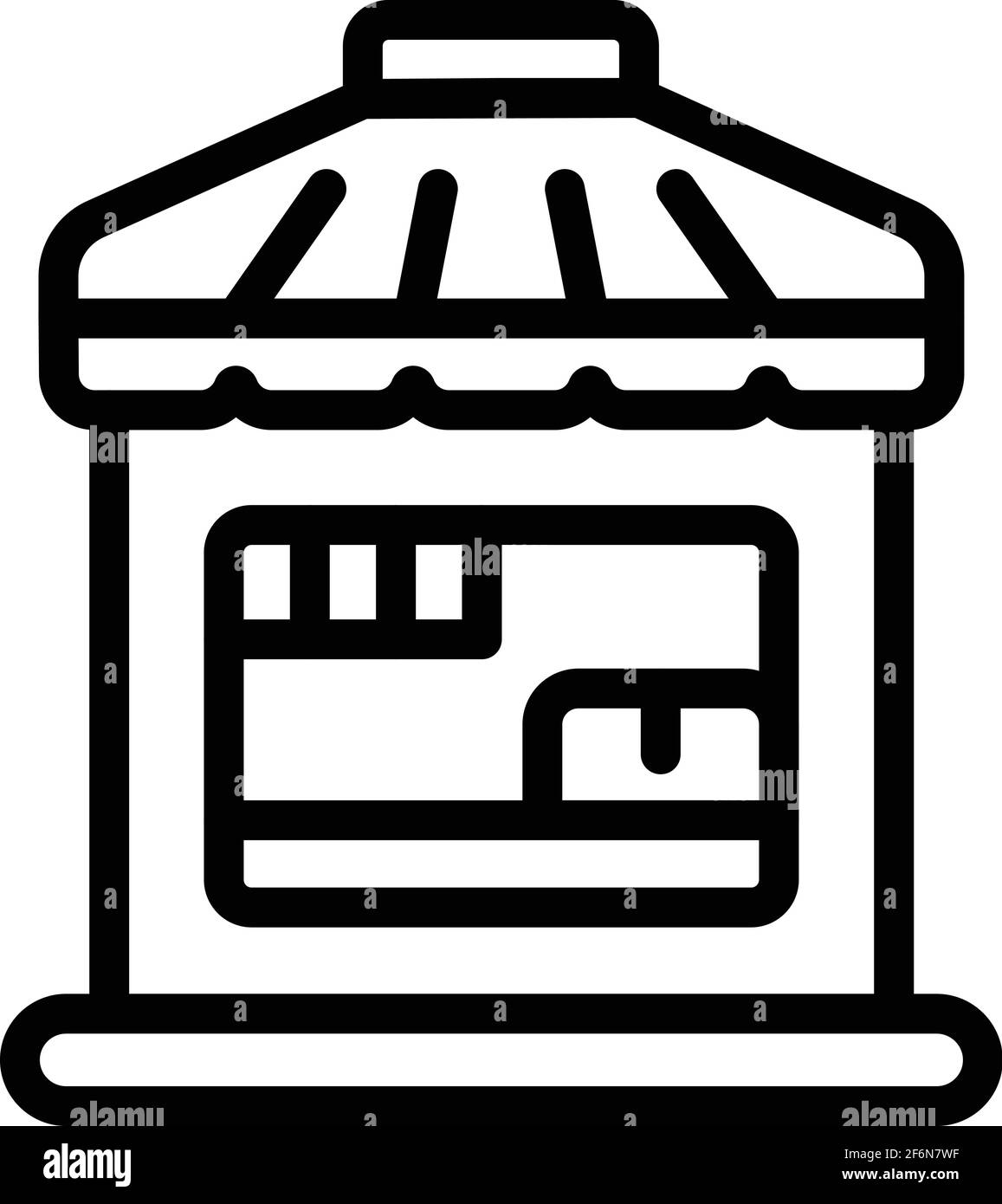 Pool bar icon. Outline Pool bar vector icon for web design isolated on ...