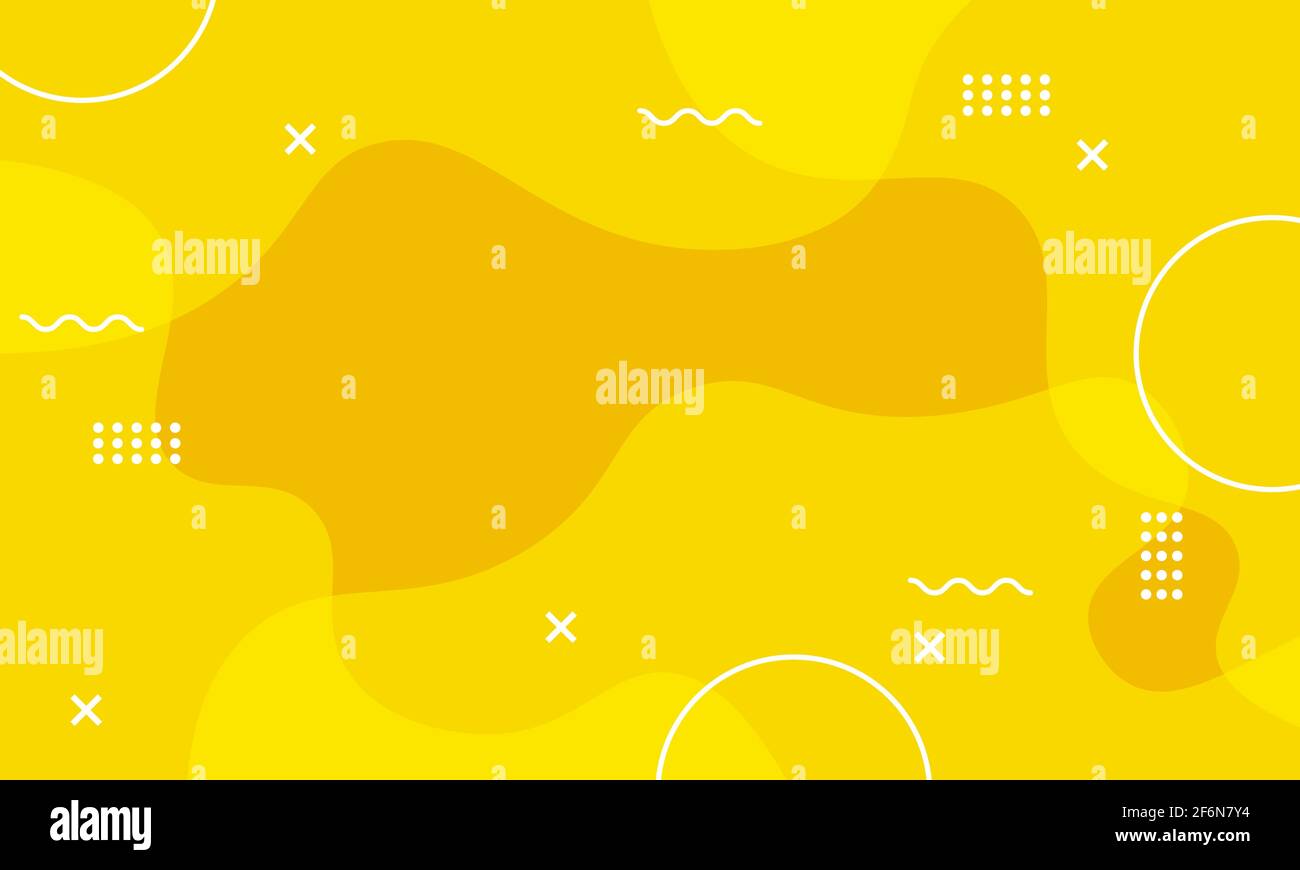 Yellow liquid shape background. Texture for booklets, leaflets Stock ...