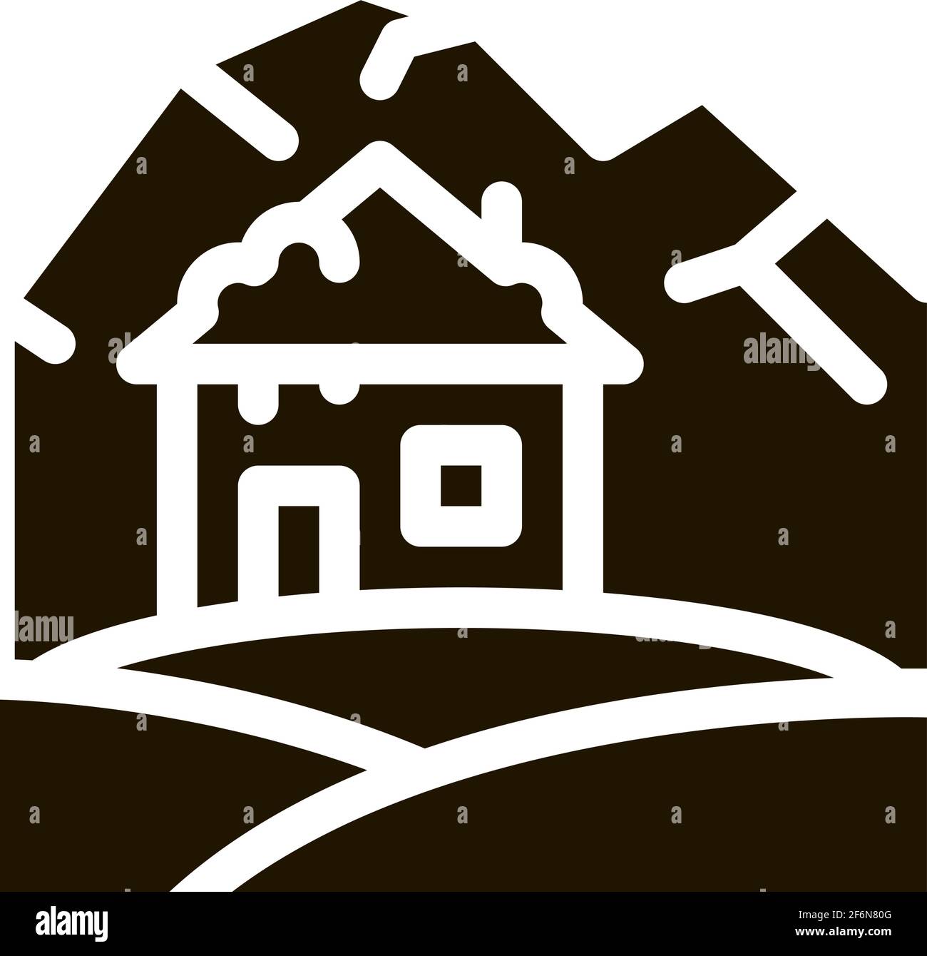 arctic house icon vector symbol illustration Stock Vector Image & Art ...