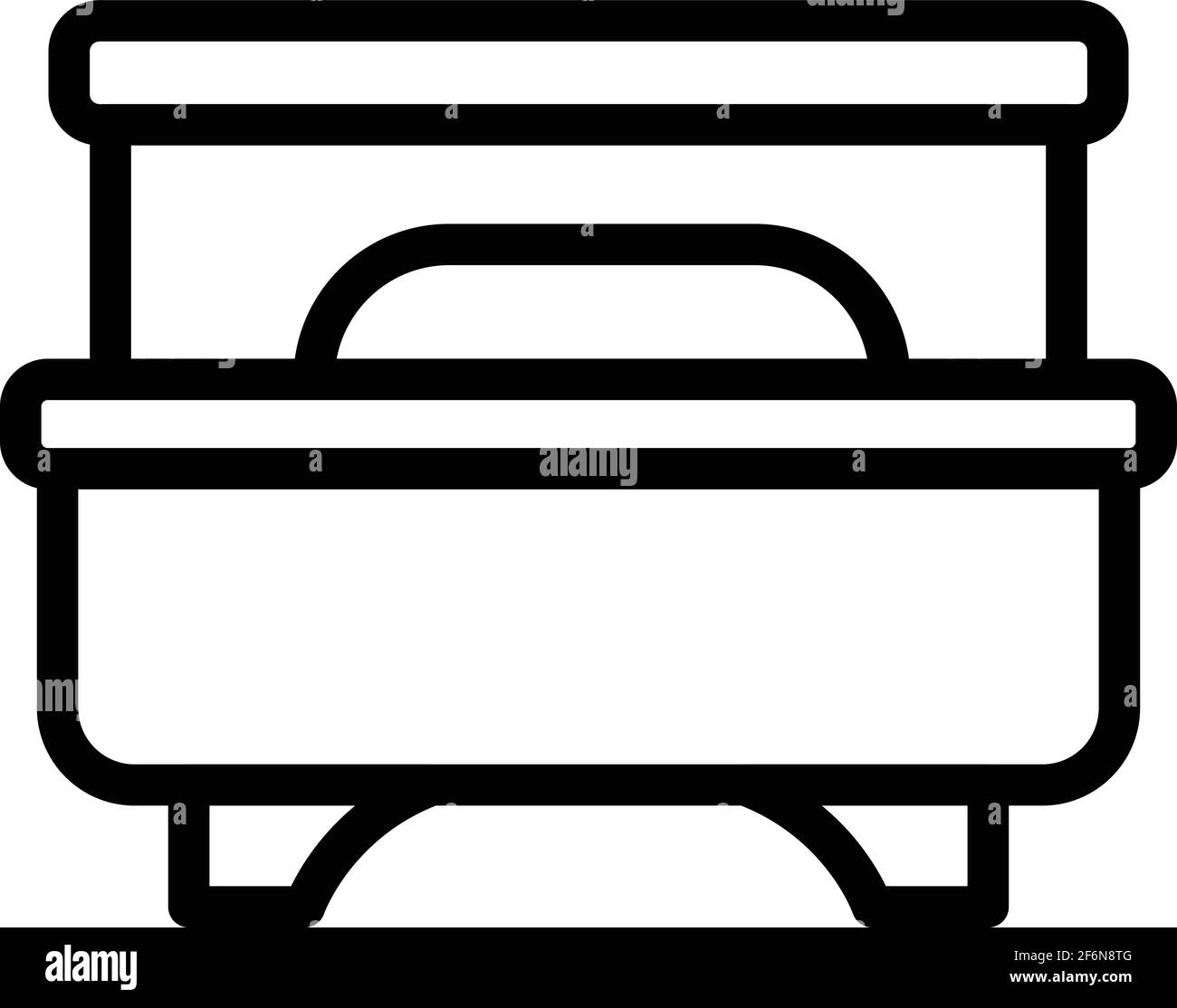 Lounge furniture icon. Outline lounge furniture vector icon for web ...