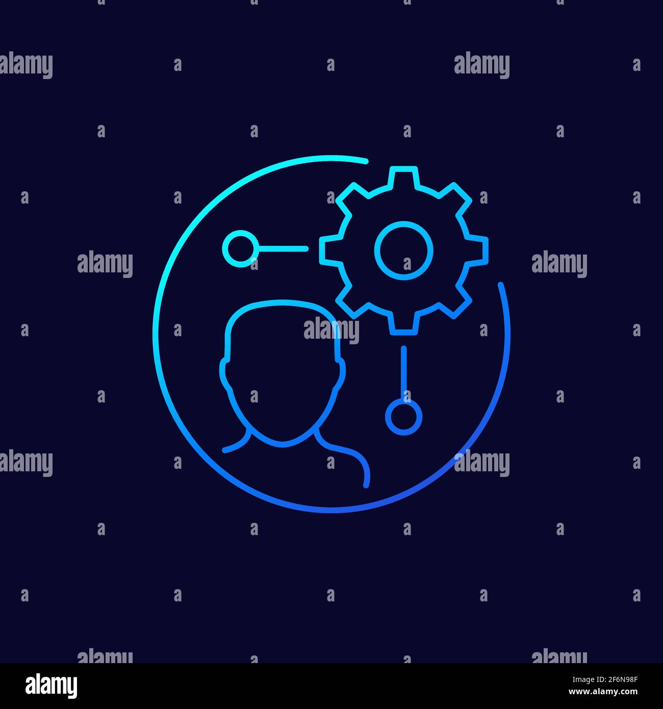 Staff gear Stock Vector Images - Alamy