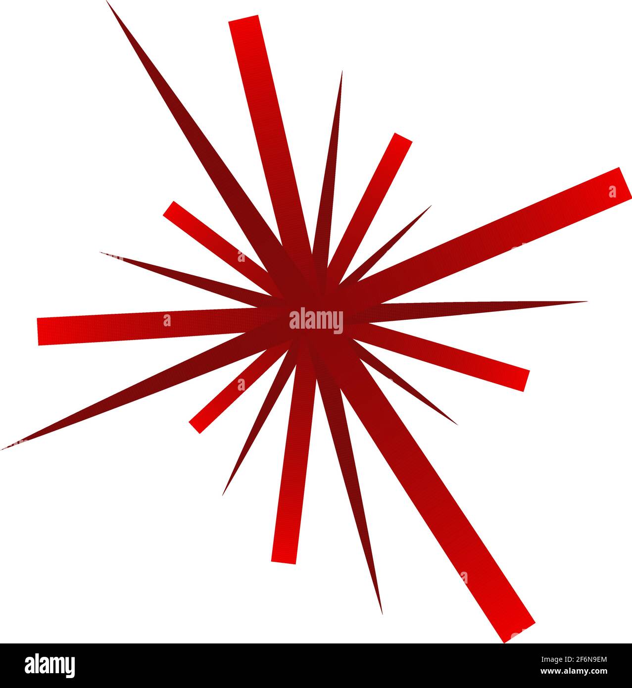 Random radial, radiating circular lines burst effect. Abstract ...