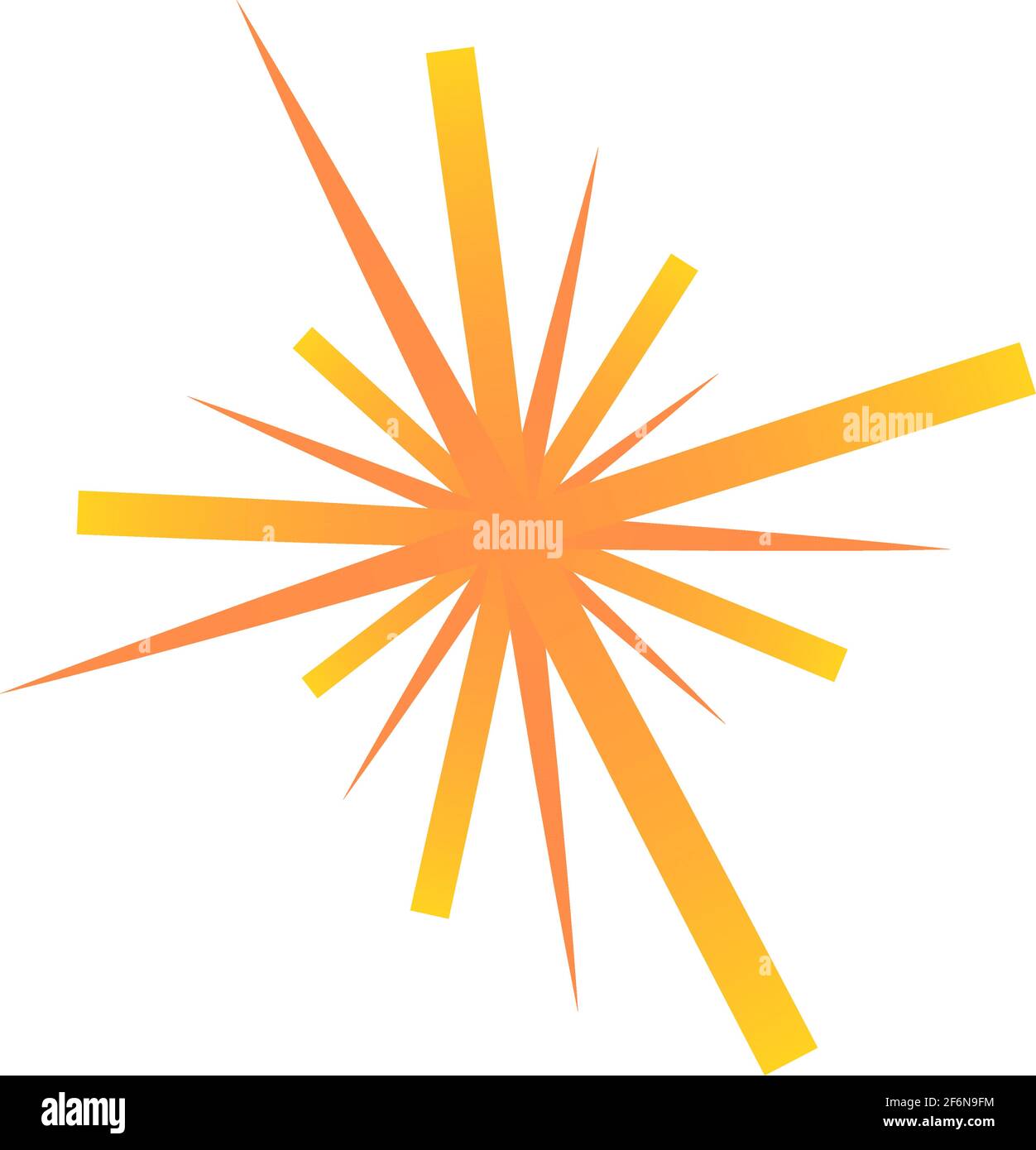 Random radial, radiating circular lines burst effect. Abstract ...