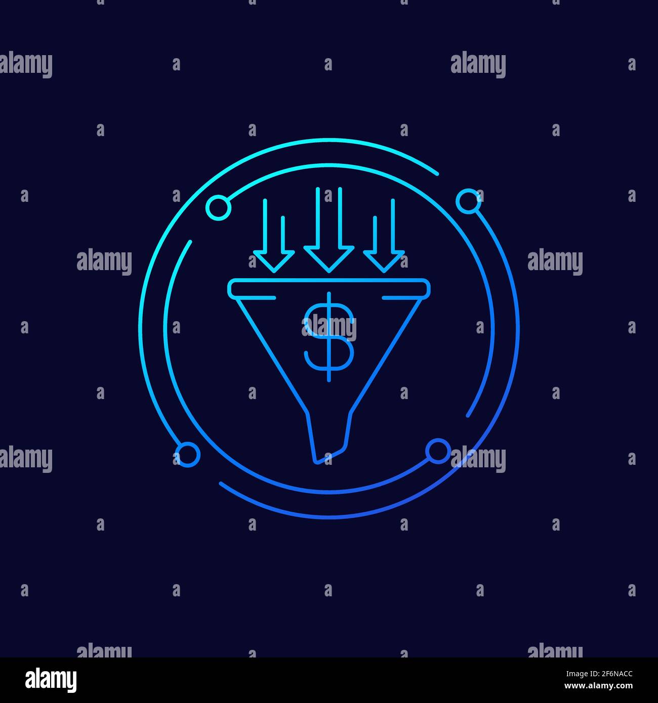 Digital funnel hi-res stock photography and images - Alamy