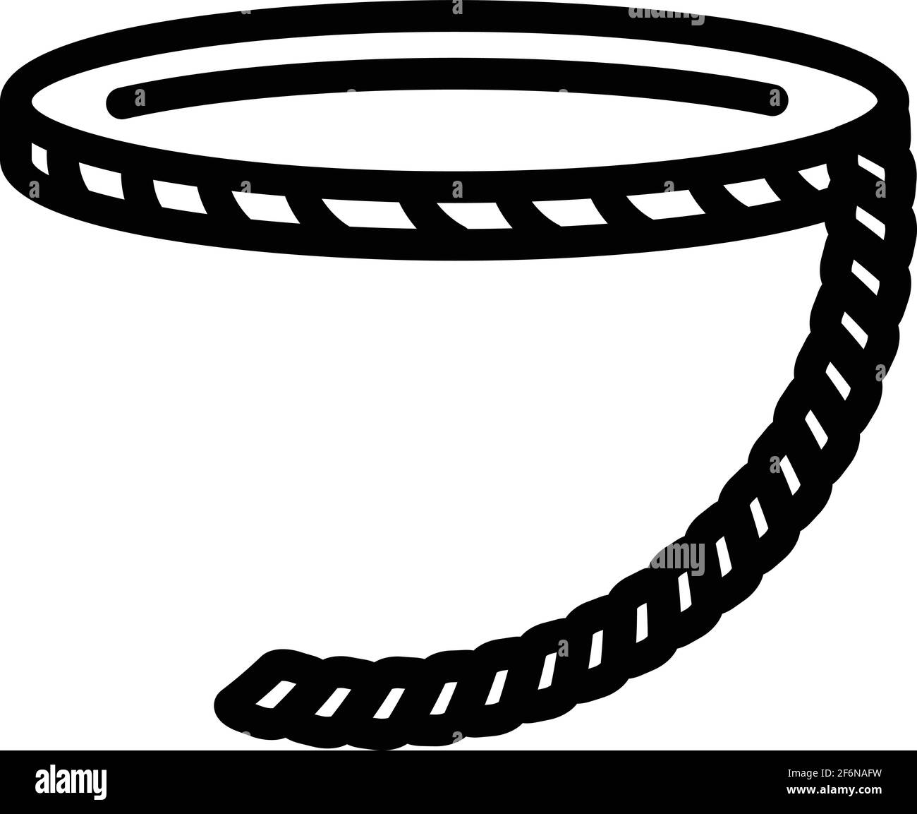 Cowboy roping horse Stock Vector Images - Alamy