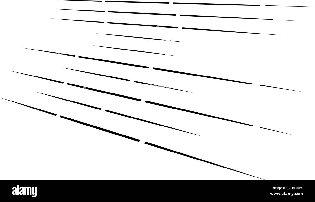 Dynamic dashed lines, stripes. 3D Lines in perspective with gaps ...
