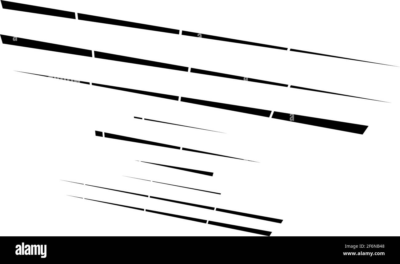 Dynamic dashed lines, stripes. 3D Lines in perspective with gaps ...