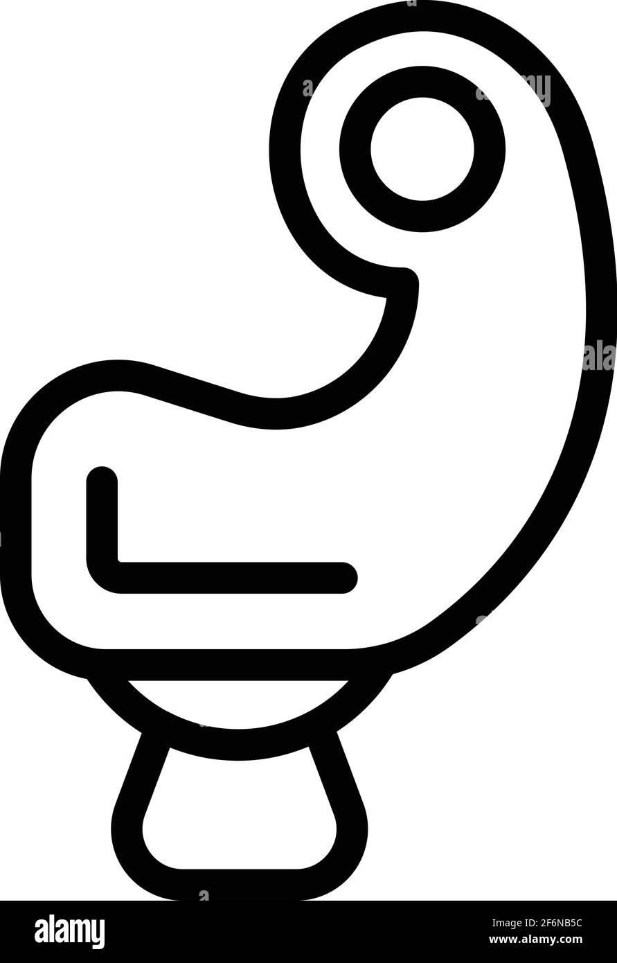 Home lounge icon. Outline home lounge vector icon for web design ...