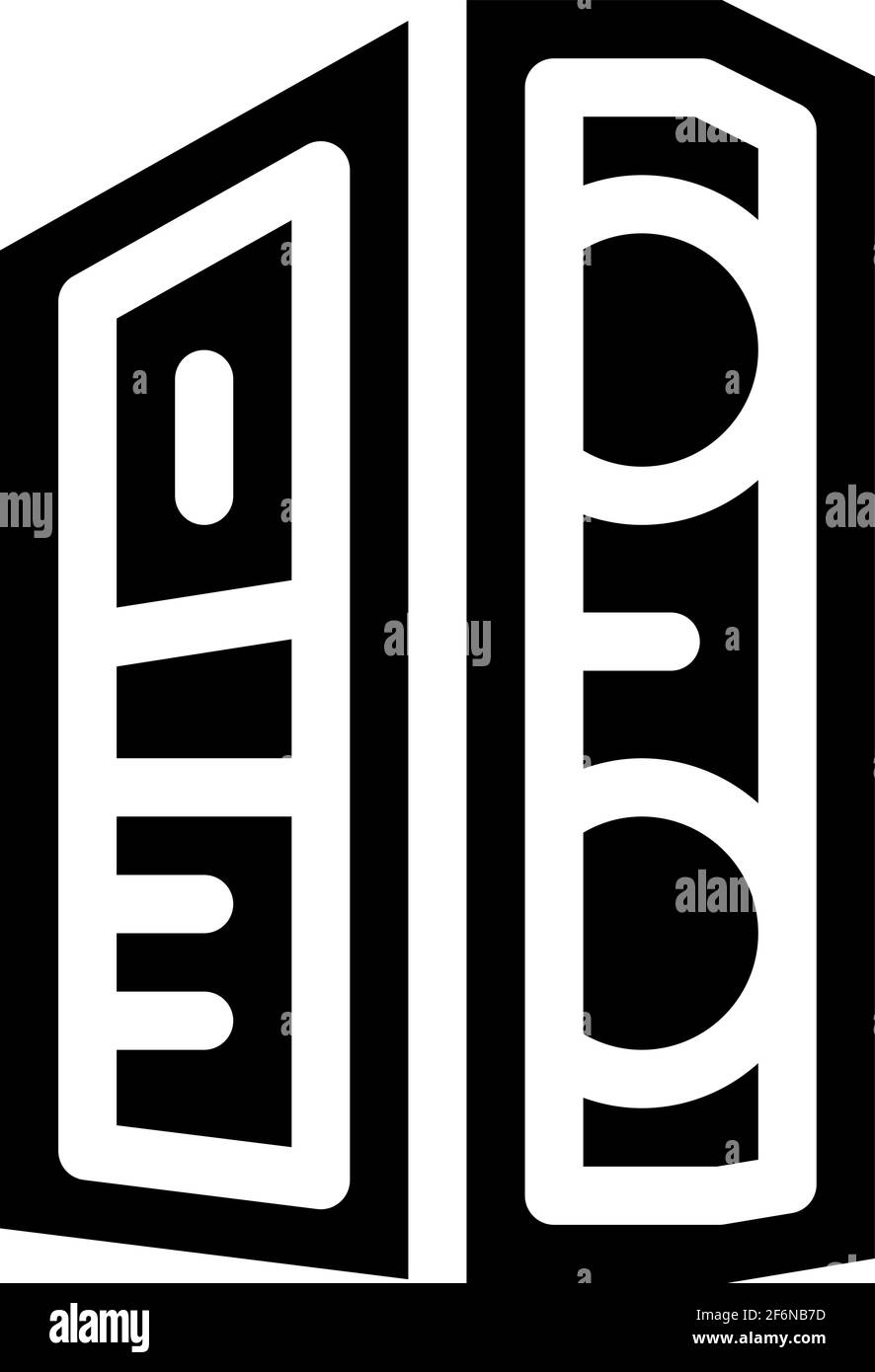 system unit computer icon vector glyph illustration Stock Vector Image ...