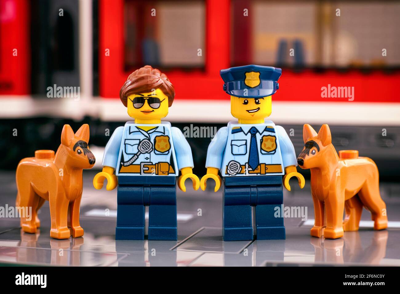 Lego train hi-res stock photography and images - Alamy