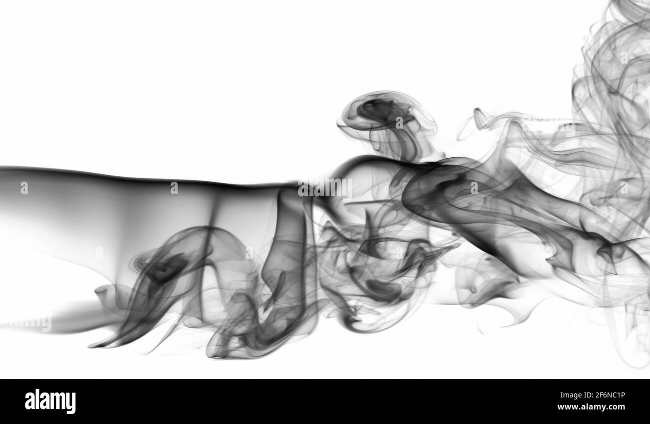 Abstract white smoke pattern hi-res stock photography and images - Alamy