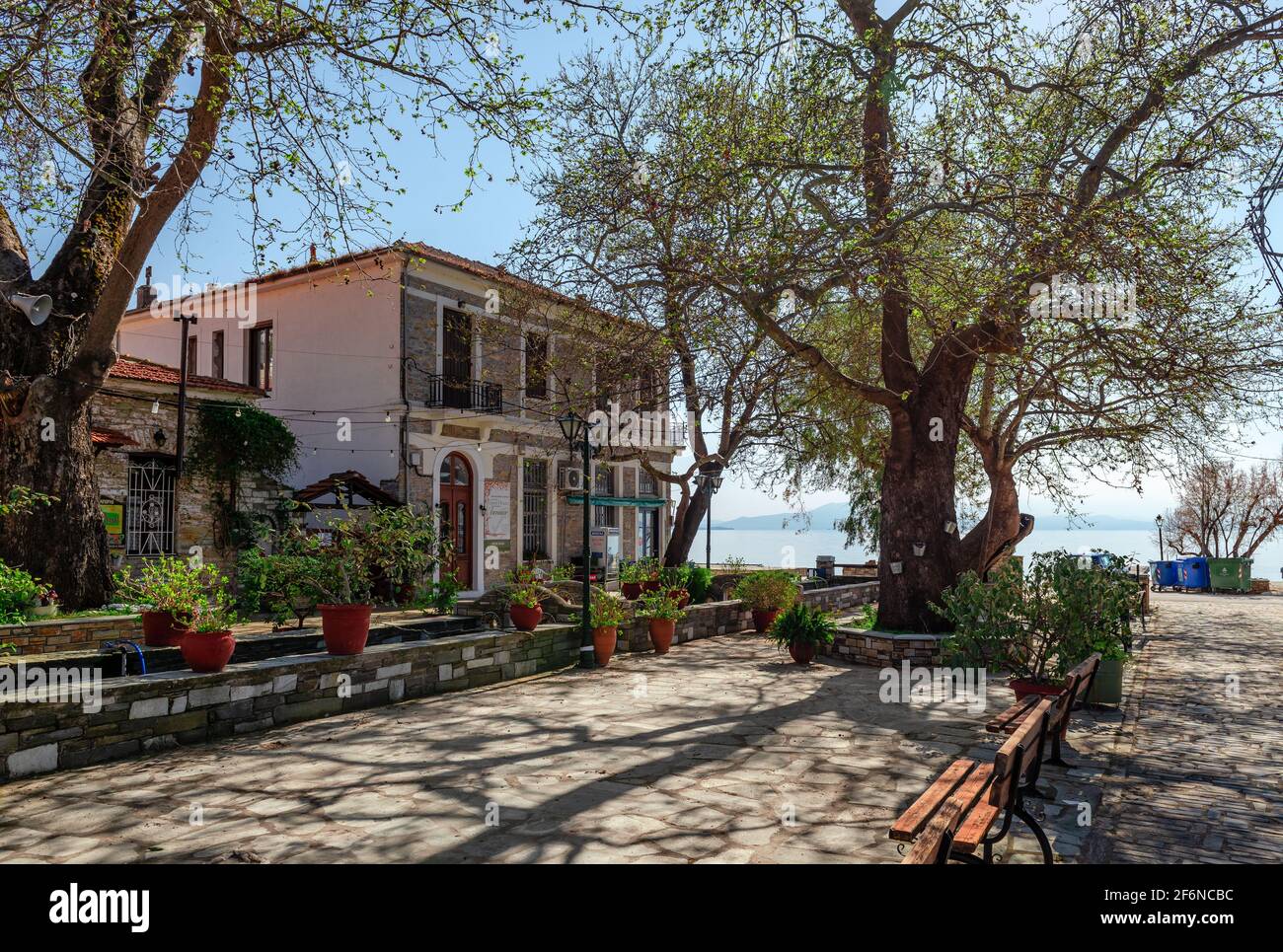 Greece volos afissos hi-res stock photography and images - Alamy
