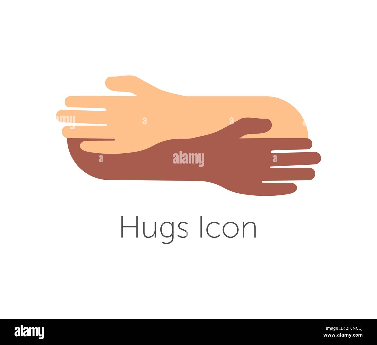 Human hugs hugging hands support and love symbol hugged arms girth ... Human hugs hugging hands support and love symbol hugged arms girth ...