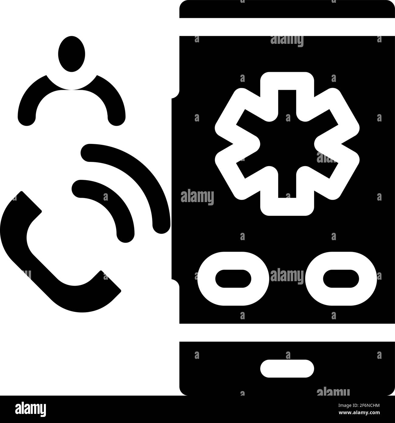 Doctor video call consultation Black and White Stock Photos & Images ...