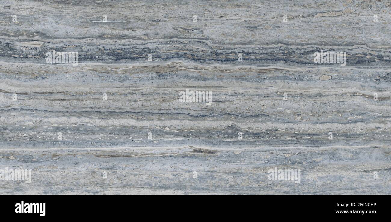 grey color travertine marble design with natural veins use for wall and ...