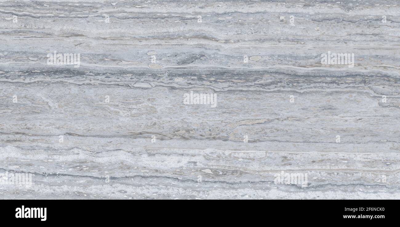 grey color travertine marble design with natural veins use for wall and ...