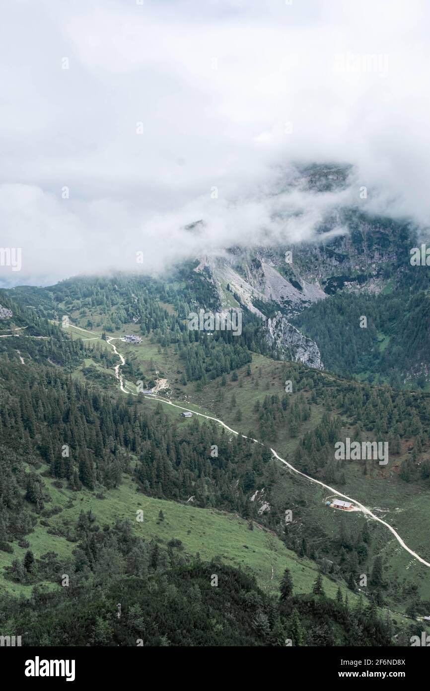 Mountain path through Mount Jenner, Germany Stock Photo - Alamy