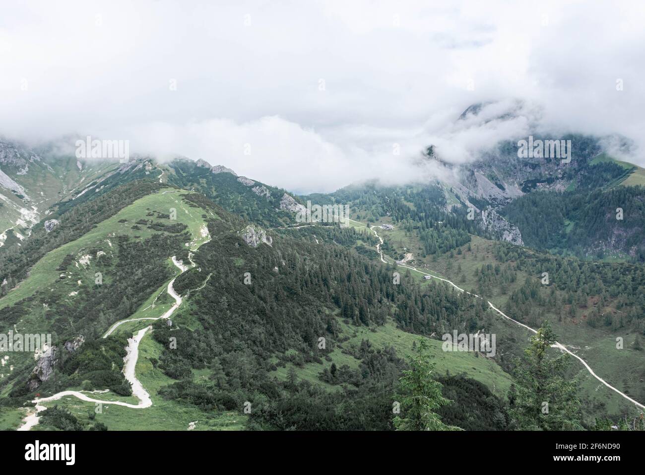 Mountain path through Mount Jenner, Germany Stock Photo - Alamy