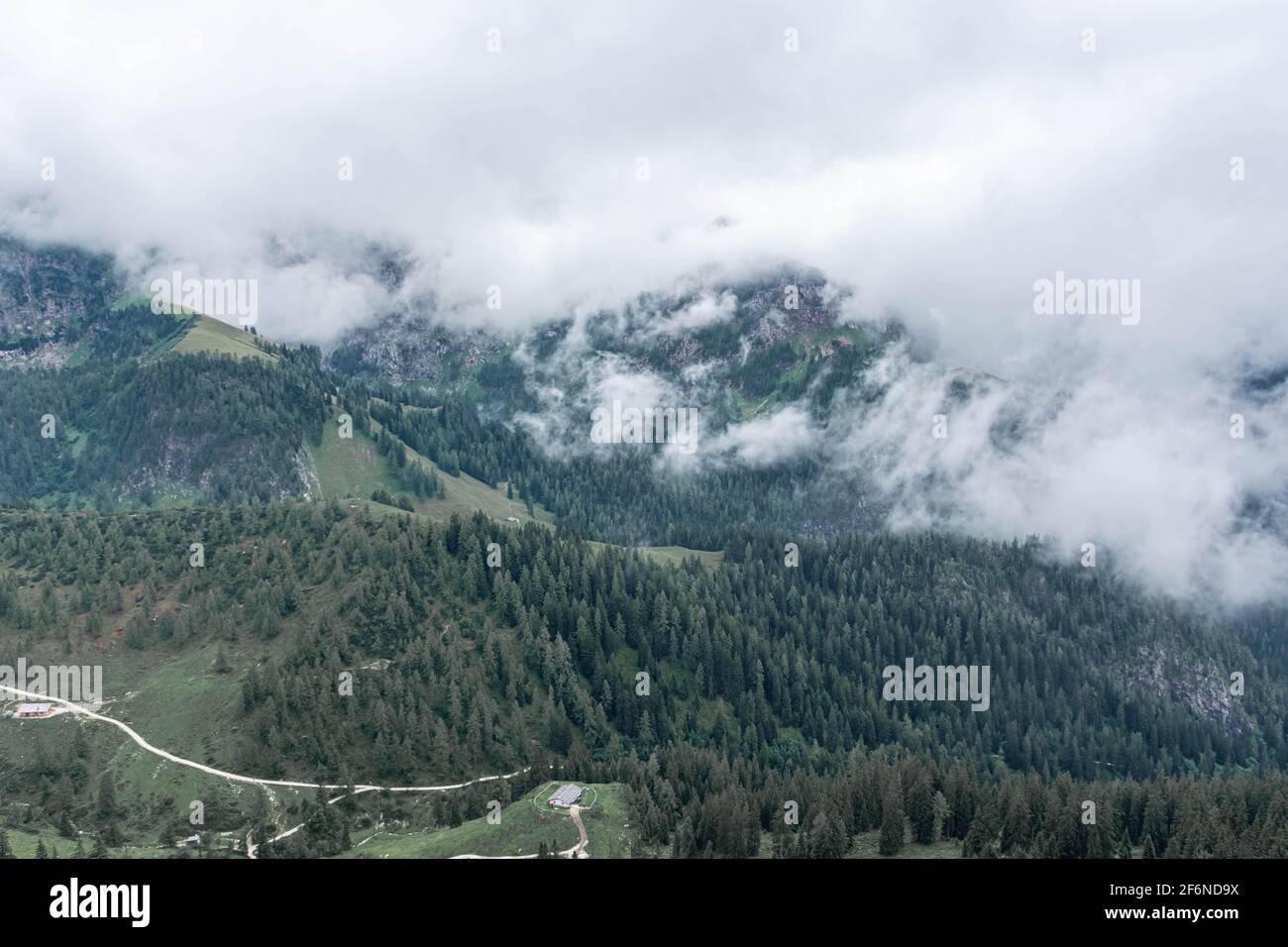 Mountain path through Mount Jenner, Germany Stock Photo - Alamy