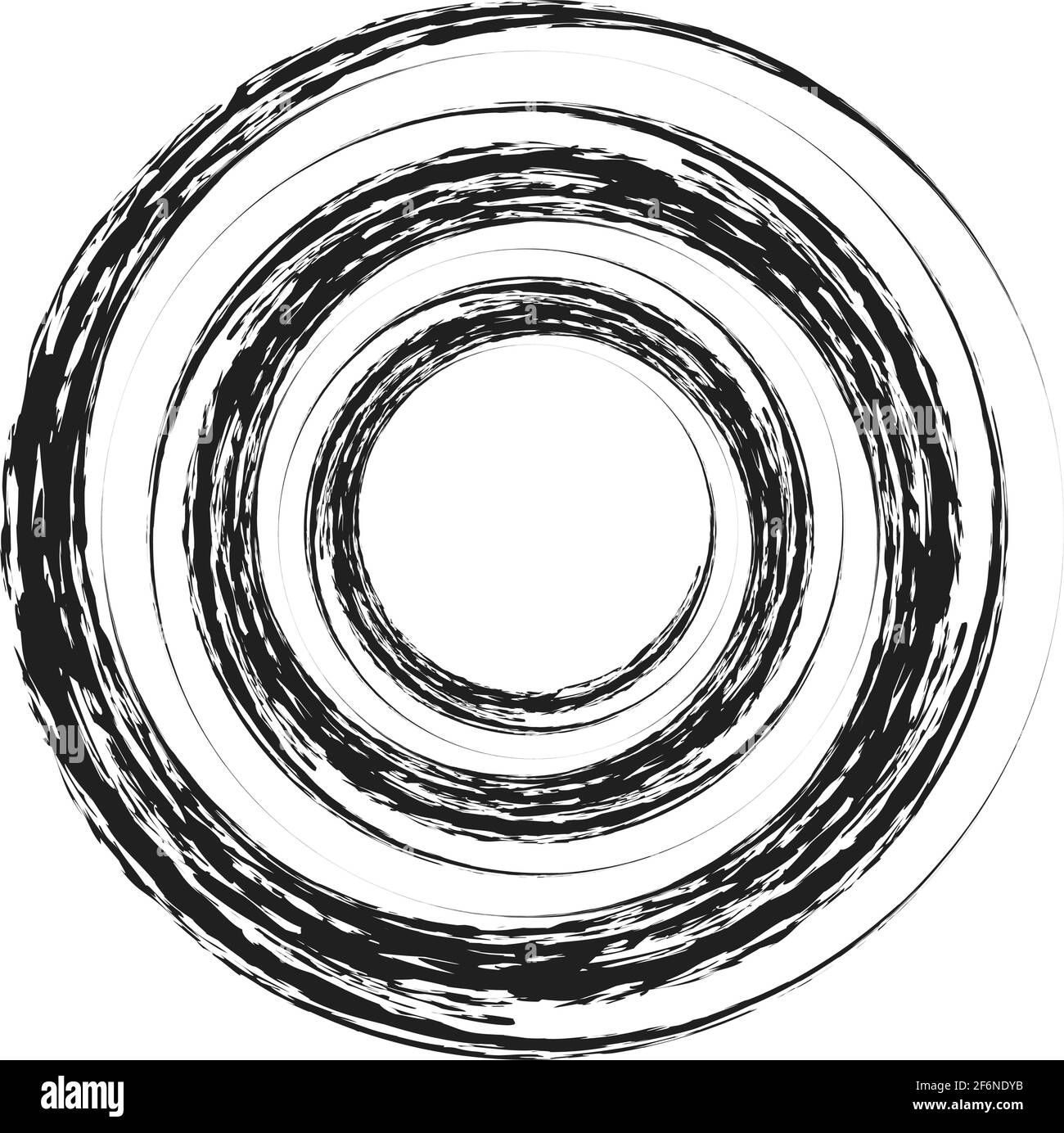 Inkblot, stain grungy, grunge circle. Smudge, smear effect watercolor ...