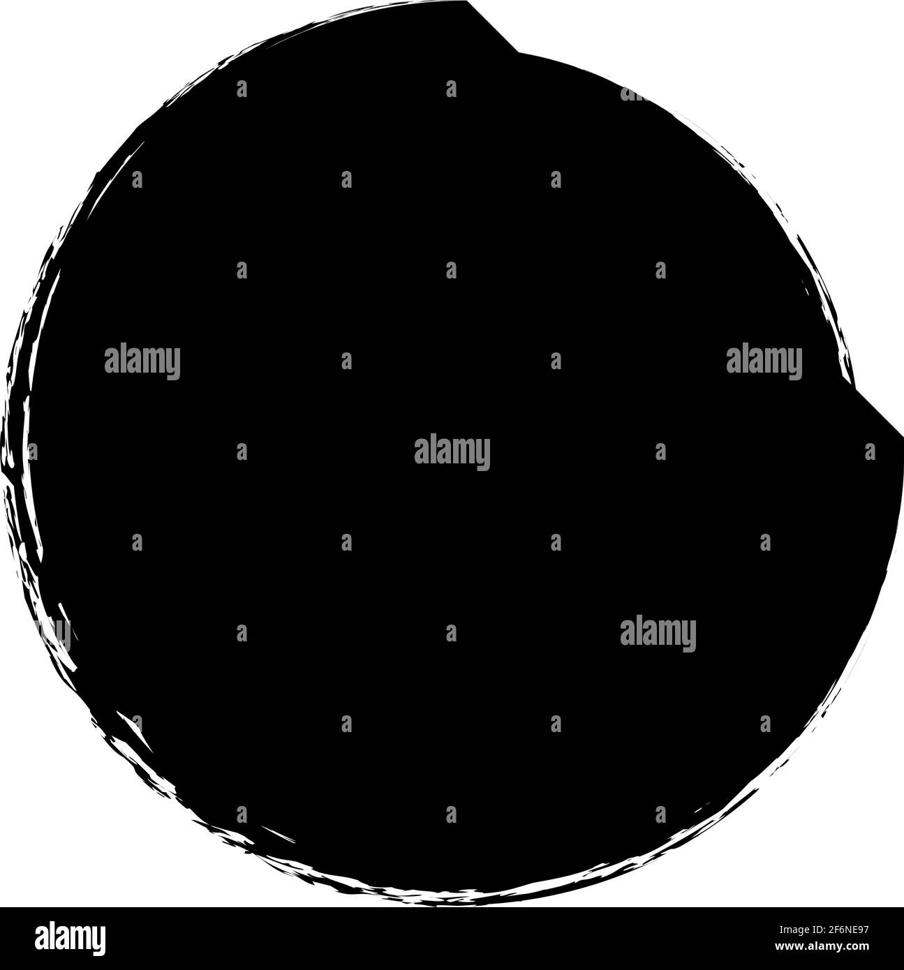 Inkblot, stain grungy, grunge circle. Smudge, smear effect watercolor ...