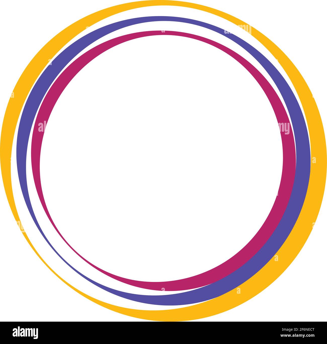 Radial, concentric circles, rings. Spiral, swirl, twirl element. Volute ...